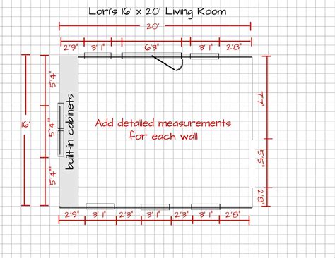 How To Draw A Floor Plan To Scale Our Re Purposed Home