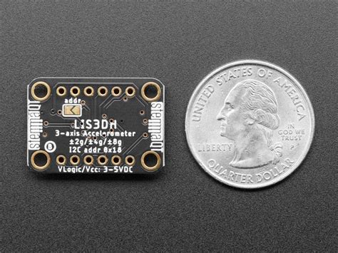 Adafruit Lis3dh Triple Axis Accelerometer 2g4g8g16g The Pi Hut