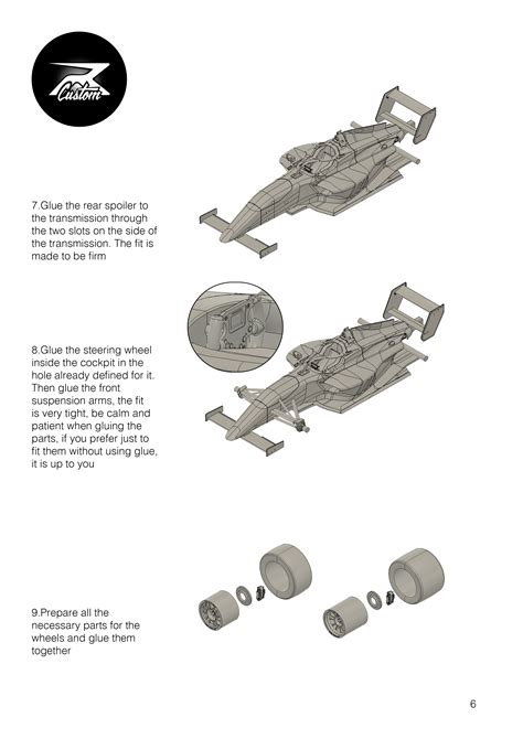Stl File Tattus F4 T 421 1 24 Scale・3d Printing Template To Download・cults