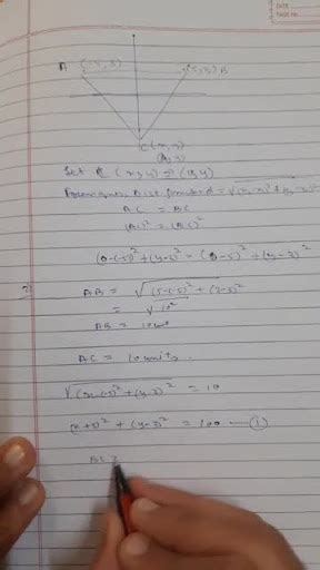 If −5 3 And 5 3 Are Two Vertices Of An Equilateral Triangle Then Fin