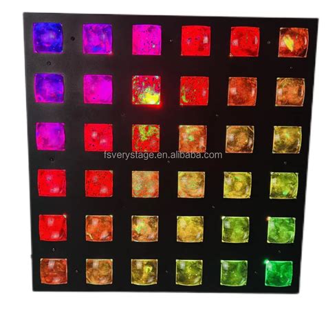 36 Led Matrix Light 36x12w Rgbw 6x6 Golden Led Matrix Light Beam Bar Pixel Dmx Lights For Stage