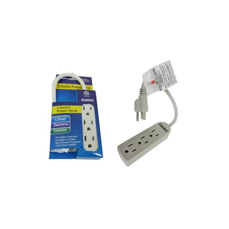 Units Of Outlet Power Strip ETL UL Ft Long Cord Chargers Adapters At