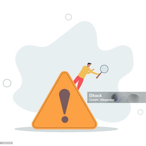 인시던트 관리 근본 원인 분석 또는 문제 해결 위험 또는 심각한 오류 개념 식별평면 그림 감시에 대한 스톡 벡터 아트 및 기타 이미지 Istock