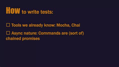 Introduction To Integration Testing With Cypress Ppt
