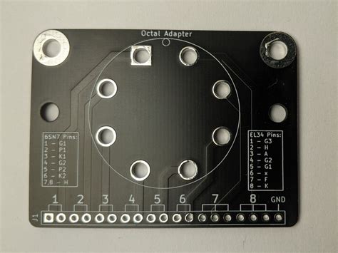 8 Pin Octal Tube Socket Tube Adapter Etsy