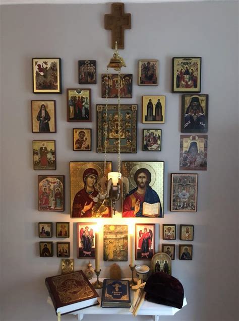 How To Set Up A Prayer Corner Catholic Decor Prayer Corner Orthodox