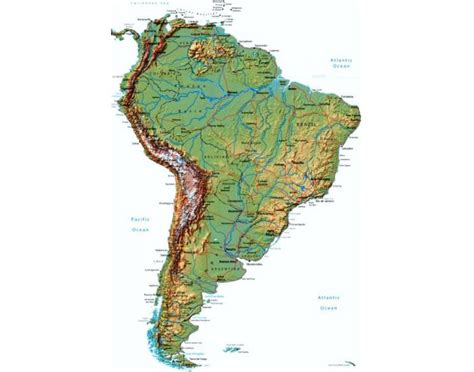 Южная америка достопримечательности карта 87 фото