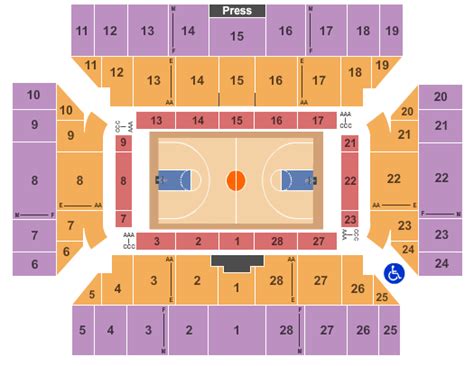 Visions Veterans Memorial Arena Tickets And Seating Chart Event Tickets