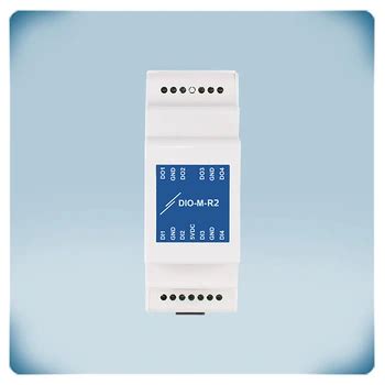 Modbus RTU IO Module 4 Digital Inputs 2 Relay Outputs
