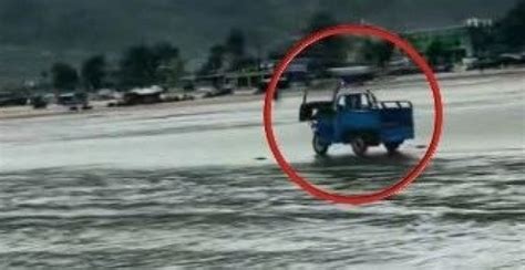 霞浦一沙滩惊现“无人驾驶”三轮车！不要太吓人！ 腾讯新闻