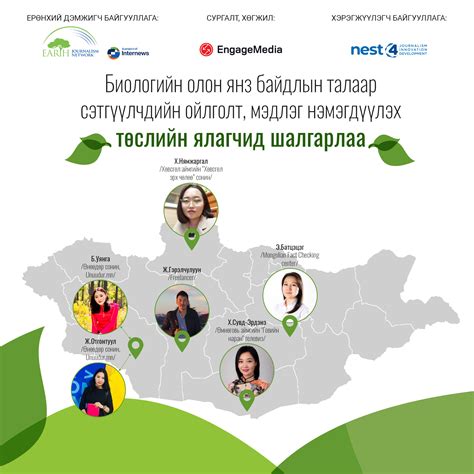 Үзэг төслийн хүрээнд Internews Earth Journalism Network болон