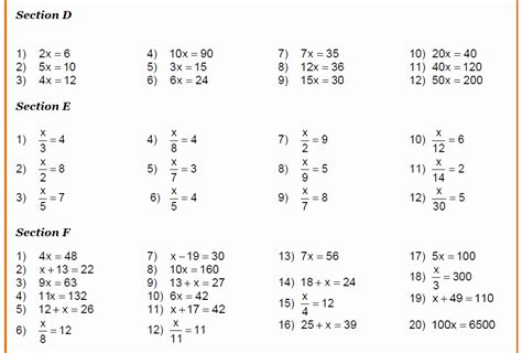 50 Linear Equations Worksheet Pdf Chessmuseum Template Library