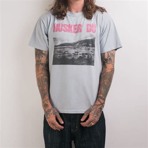 Vintage 90s Husker Du T Shirt Mills Vintage Usa