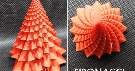 Fibonacci Spiral Trees 🟊 No Supports By Triple G Workshop Download
