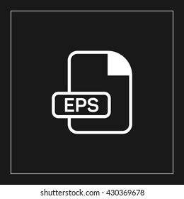 Eps File Format Icon Eps File Stock Vector Royalty Free 430369678 Shutterstock