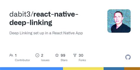 Github Dabit3react Native Deep Linking Deep Linking Set Up In A React Native App