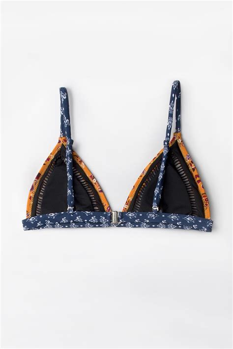 Prague Encounter Triangle Bikini Top