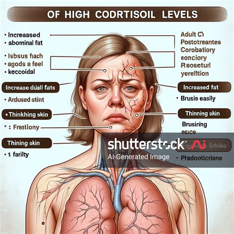 Womans Body High Cortisol Ai Generated Image 2552298009 Shutterstock