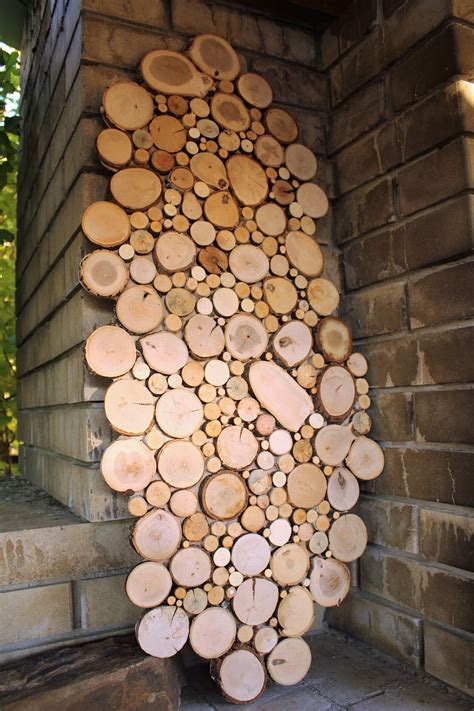 Wooden Wall Panel Natural Raw Tree Slices Decor Rustic Wall Etsy Wooden Wall Panel Natural Raw Tree Slices Decor Rustic Wall Etsy