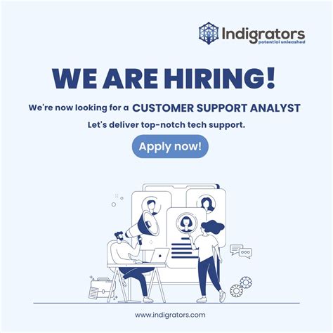 Indigrators On Linkedin Hiring Customersupportanalyst Customerservice Supportjobs