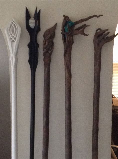 Lotr Wizard Staffs By Tanthis25 On Deviantart