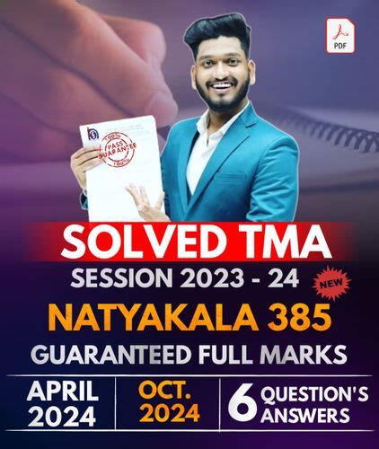 Nios Class 12th Natyakala 385 Solved Tma Pdf Session 2023 24 Manish Verma Notes