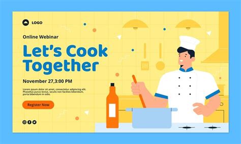 Free Vector Chef Template Design