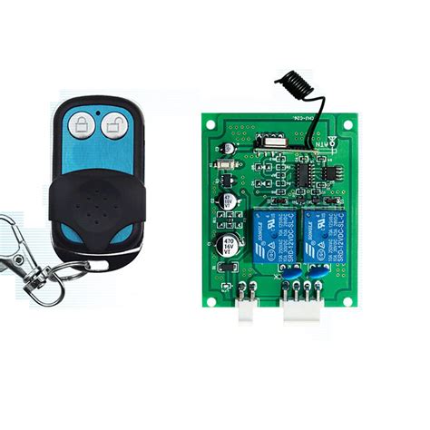 Dc12v24v Rf Wireless Gate Remote Control 2ch Garage Door Dc Motor