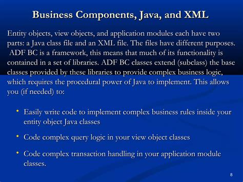 Introducing Adf Business Components Ppt