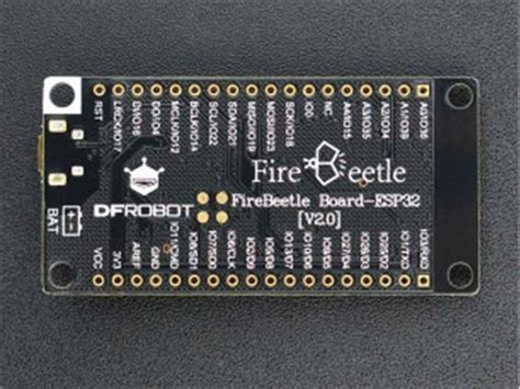 Firebeetle Esp32 Iot Microcontroller Dfr Firebeetle Esp Wroom 32 Mcu Communica Online
