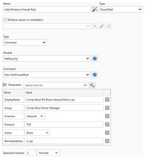 powershell actions server manager help