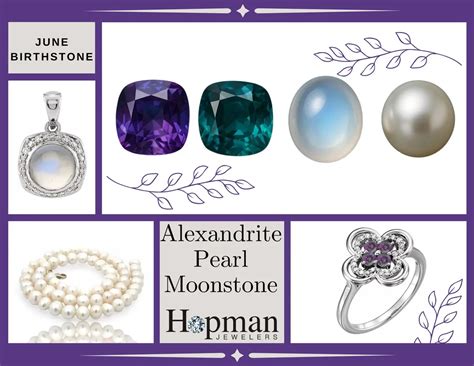 Birthstones For June Moonstone