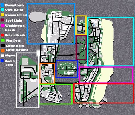 gta vice city map properties