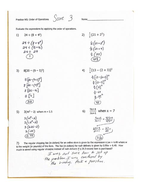 Homework Samples Pdf