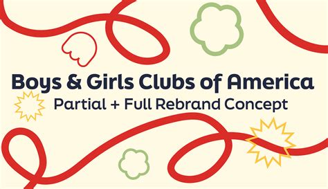 Bgca Partial And Full Rebrand Concept 1 Images Behance