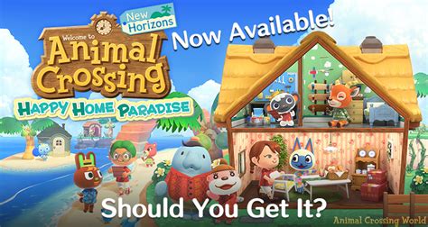 Animal Crossing Happy Home Paradise Dlc Is Now Available 59 Off