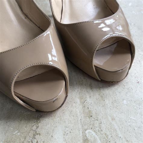 Christian Louboutin Nude Very Prive Size EUR 38 5 UK Depop