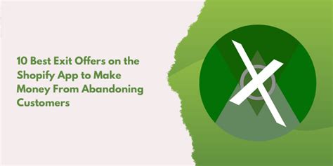 Best Exit Intent Popup Shopify Apps