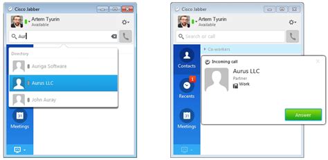 External Contacts In Cisco Jabber Directory