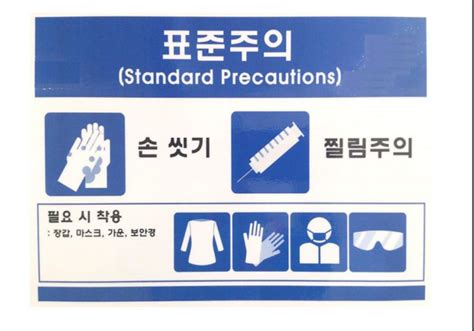 [간호 기본간호학] 의료기관 격리주의 지침 표준주의 공기주의 비말주의 접촉주의 네이버 블로그
