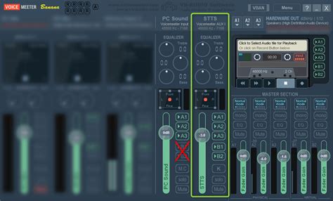 Voicemeeter Banana Setup VRCSTT
