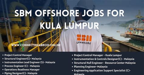 Sbm Offshore Jobs For Kula Lumpur Connecting Abroad
