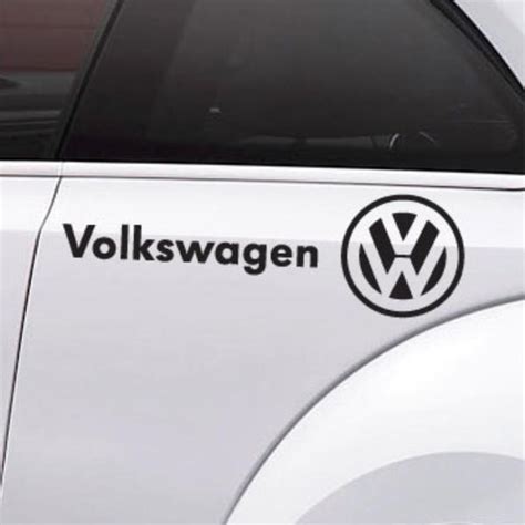 가로형 폭스바겐 로고 자동차 스티커 미니쿠퍼스티커 차꾸미기 차량스티커 첫차꾸미기 Ssgcom