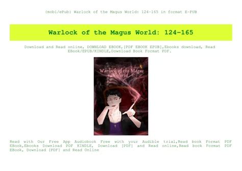 Ppt Mobiepub Warlock Of The Magus World 124 165 In Format E Pub