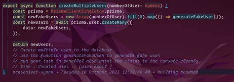 Create Multiple Users For Seeding · Issue 158 · Prasenjeet Symon