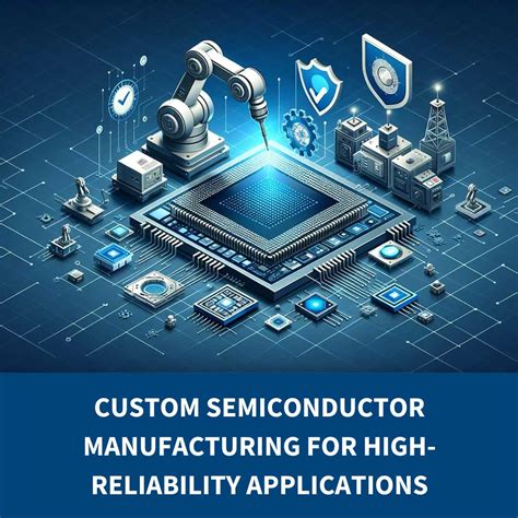 Custom Semiconductor Manufacturing For High Reliability Applications
