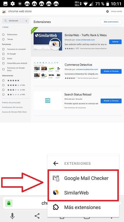 Cómo INSTALAR EXTENSIONES En Google Chrome Android 2025