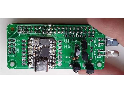 Overview Iot Ir Remote Using Raspberry Pi Zero W And Qtpy Hat
