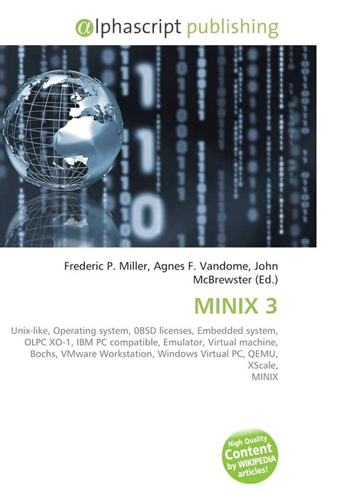 MINIX 3 Unix Like Operating System 0BSD Licenses Embedded System