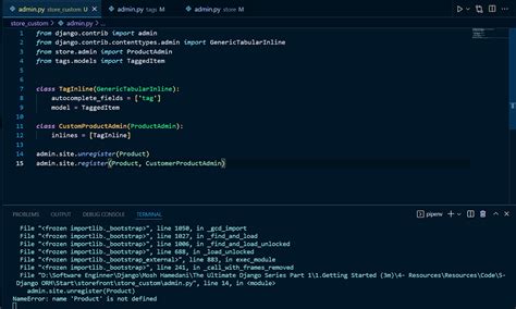 Nameerror Name Product Is Not Defined Ultimate Django Part 1 The
